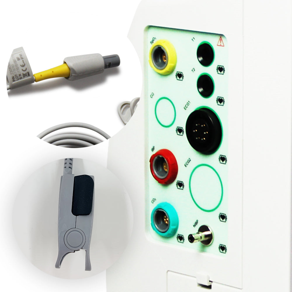 CONTEC New Adult/Child/Neonatal SpO2 Probe Reusable Sensor For CMS6000