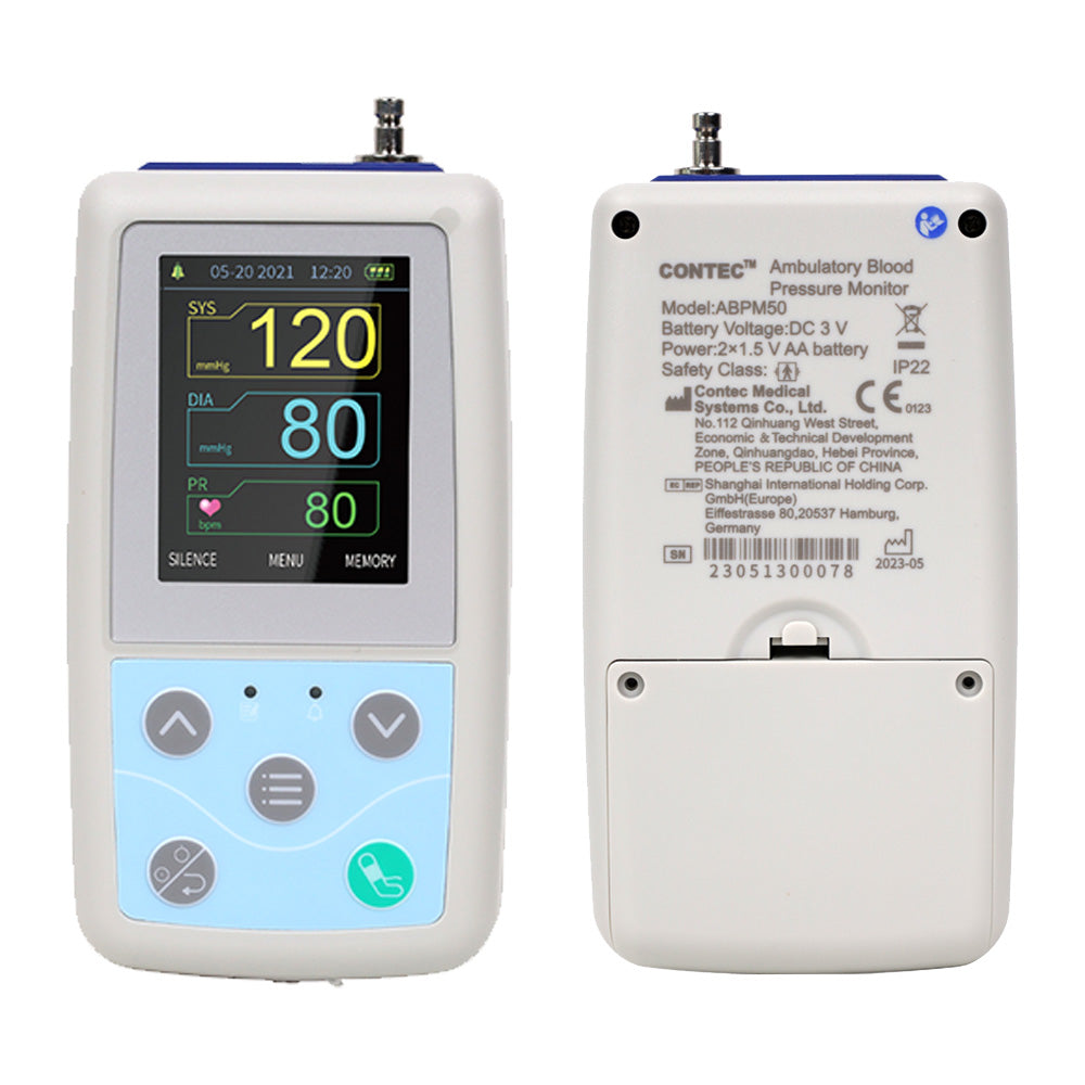 ABPM50 24H Ambulatory Blood Pressure Monitor with 3 cuffs child+adult+ ...