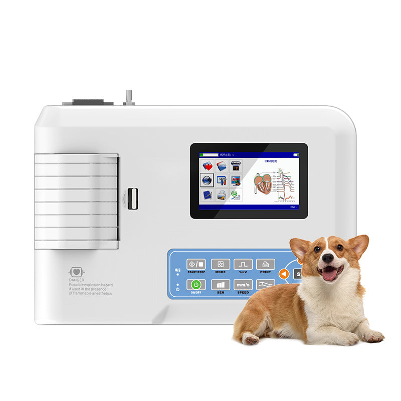 CONTEC ECG300G-VET three Channel ECG Machine,Veterinary Electrocardiog