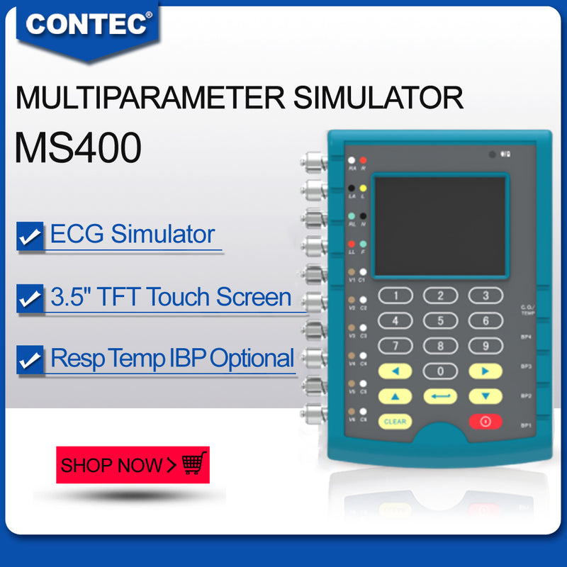 CONTEC MS400 Multiparameter Simulator multi-parameter Color Touch ...