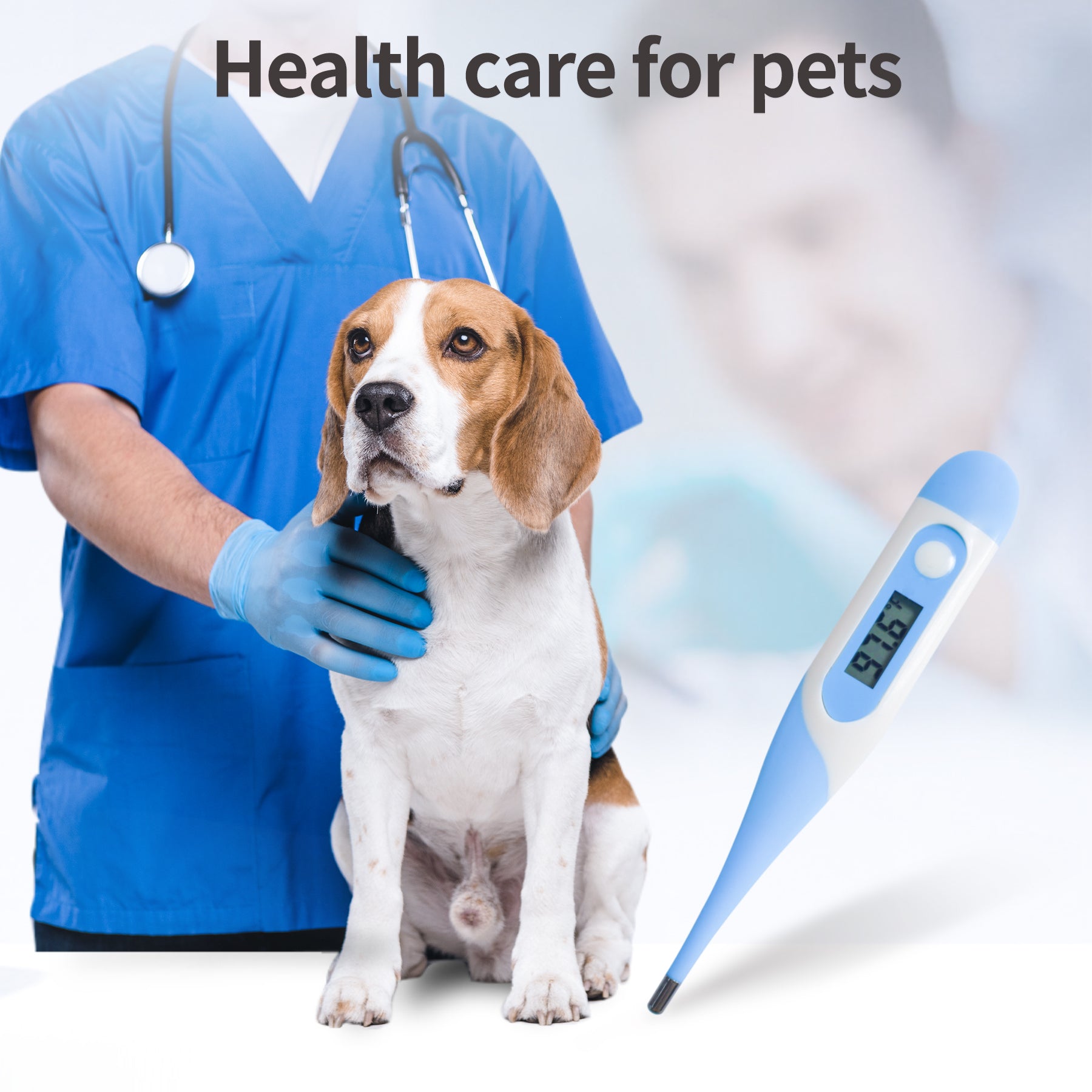Cattle Thermometer Digital GLA M900 Veterinary Thermometer - Fast 8-15 ...