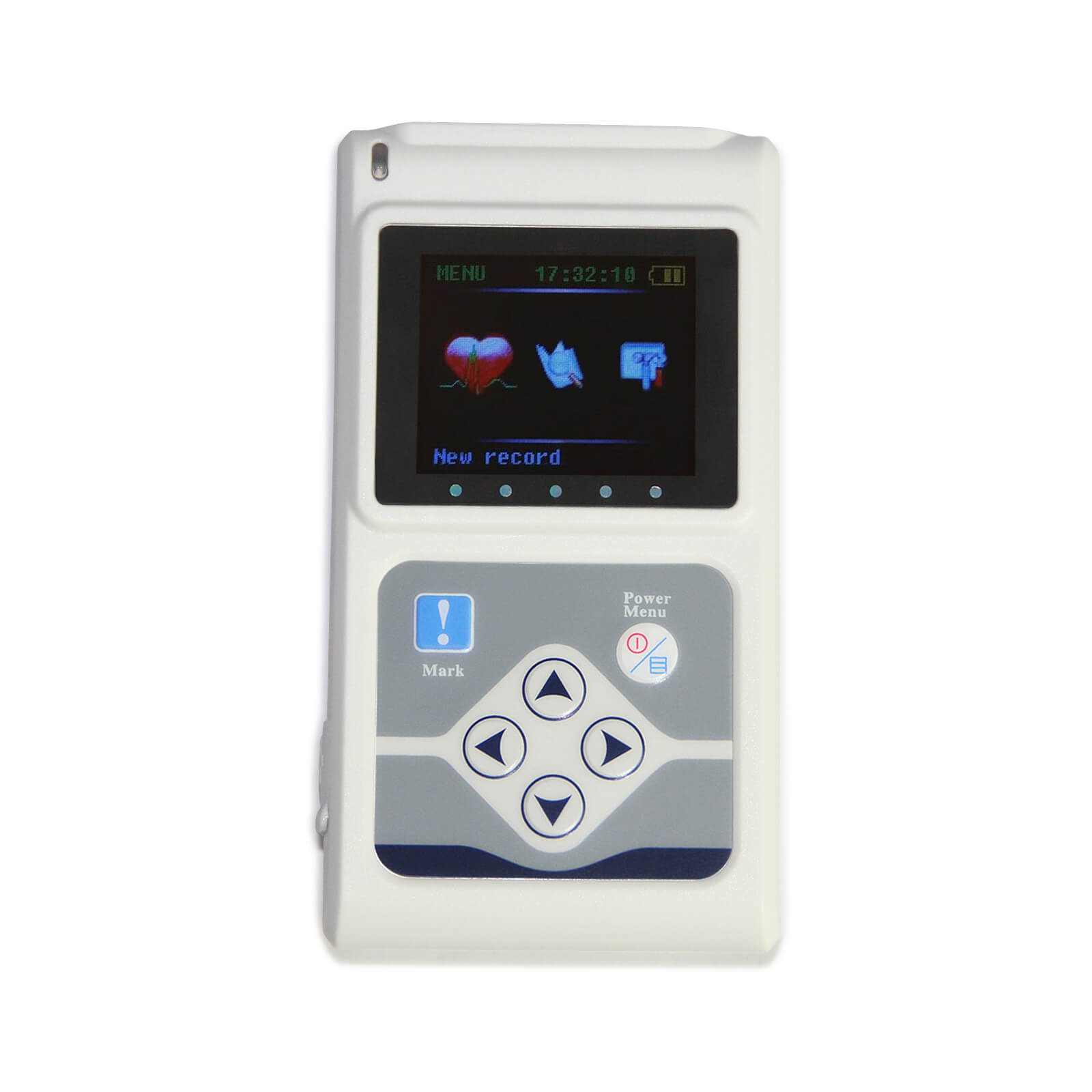 24h ECG Holter CONTEC TLC5000 Monitor EKG de 12 derivaciones Analizado