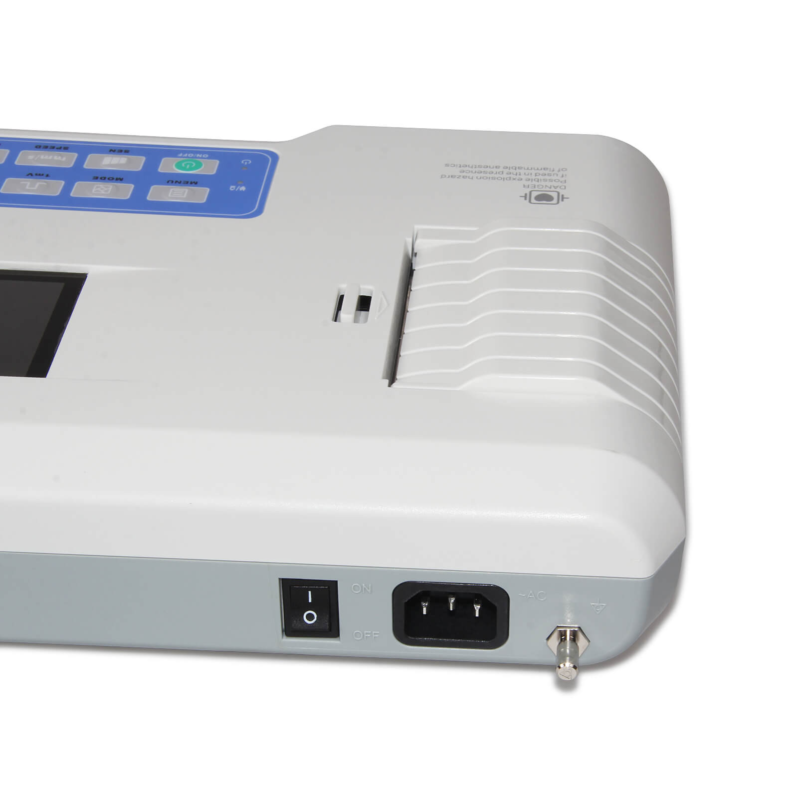 CONTEC ECG300G Electrocardiograph,Digital 3 Channel 12 lead EKG+Printe