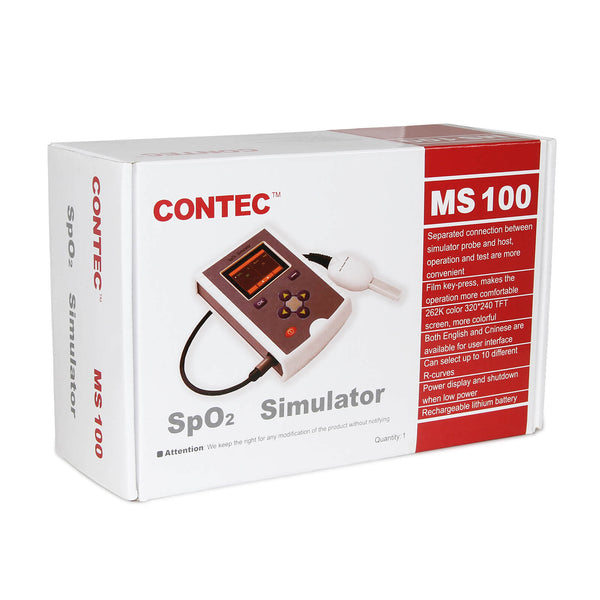 SpO2 Simulator MS100 Pulse Rate Blood Oxygen Simulator Pulse Oximeter ...