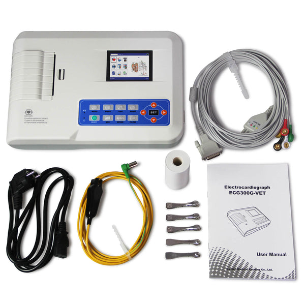 CONTEC ECG300G VET three Channel ECG Machine,Veterinary Electrocardiog